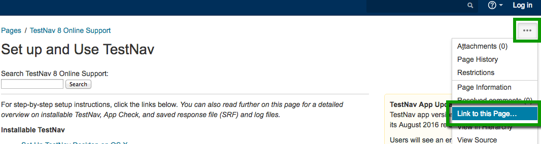 Set up and Use TestNav - TestNav 8 - Pearson Assessment Support